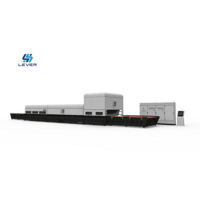 China Refrigerator Shaped Tempered Glass Making Machine 1200x1300mm Glass Toughening Plant for sale