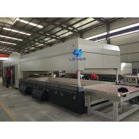 China Double Bending Glass Tempering Furnace for Automotive Back Glass 1600x800mm Mould Pressing for sale