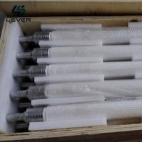 China High Purity 99.8% Fused Silica Ceramic Roller for Glass Tempering Furnace 1.98 g/cm3 for sale