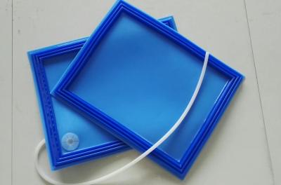China EVA Film Laminated Glass Furnace Vacuum Silicone Bag 300x300mm 3mm Thickness 200°C for sale
