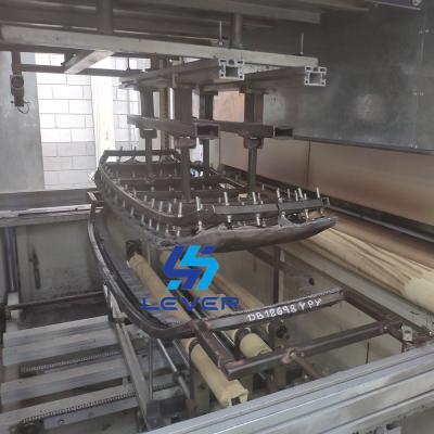 China Double Curvature Automotive Backlite Glass Tempering Furnace 1800x900mm Gravity Pressing Mould for sale