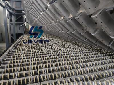 China Lever LV-TFB-C Flat and Bending Glass Tempering Furnace 2440x4200mm for sale