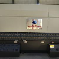 China Double Curvature Press Bending Tempering Furnace for Automotive Backlite Glass 1600x800mm for sale