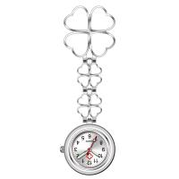 China NURSE WATCH Featuring Four Leaf Clover Back Clip Alloy Case and Chain fine plate Custom Logo Options Available in Multiple Colors for sale