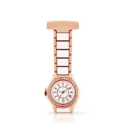 China Nurses Watch High-Quality Diamond Quartz Pocket Doctor Clock Brooch Nurse Fob Watch Hospital Gift Fashion for sale