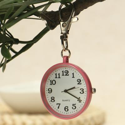 China Keychain Nurse Watches Women Pocket Watch Student for Exam Test Fob Watch Medical Clock for the Aged Gift Black for sale