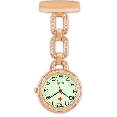 China High-quality Physician Nursing Watch Diamond Chest PocketWatch Pocket Watch Medical Exam Watch Doctor Clock Gift for sale