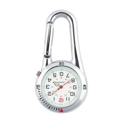 China Carabiner Clip Watches Fob Nurse Pocket Watch Medical Sports Outdoor Vintage Clock Mountaineering Sport Equipment Dropsh for sale