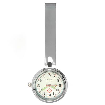 China Bendable Right Angle Nurse Watch Luminous Medical Chest Watch High-Quality Fob Doctor Brooch Clock Hospital Gift for sale