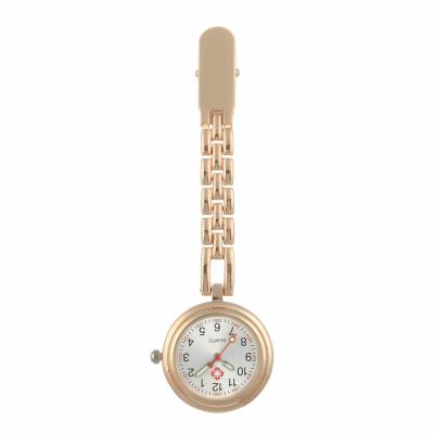 China Right Angle Nurse Watch Luminous Simple Medical Chest Watch Clip Buckle High-Quality Doctor Brooch Fob Clock Hospital Gi for sale