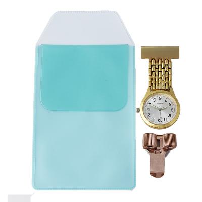 China ALK Fob Nurse Pocket Watch Pen Clips Penholder Combination Three-piece Doctor Nurse Dedicated 6 Colors Pen Bag Nurse Gif for sale