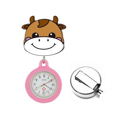 China Silicone Nurse Watches Cute Rabbit FOB Pocket Nurse Watch Medical Stretchable Watches Nurse Clocks Creative Fashion Doct for sale