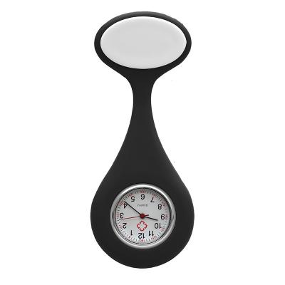China Silicone Nurse Watches Hot Sale Fob Doctor and Nurse Clocks Nursing Gifts Unisex Gift Brooch Lapel Medical Care Watch Ru for sale