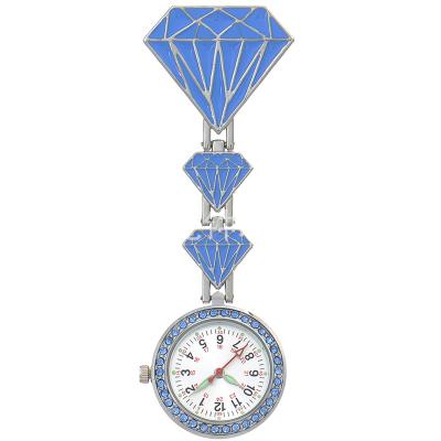 China Cute Nurse watch Hard Plastic Cartoon image Nurse Hanging Watch Smiling Face Doctor Watch Luminous Hospital Gift Dropshi for sale