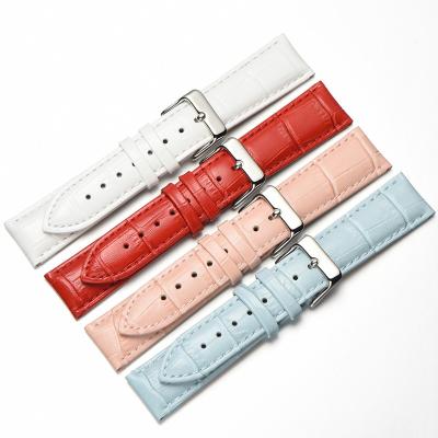 China Watch band for watches 20mm 22mm 18mm watchband Genuine Cow leather strap bracelet for wristwatch Pin Buckle Accessories for sale
