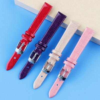 China band for watch genuine cow leather men Watch women fashion bracelet  strap wristband 12mm for sale