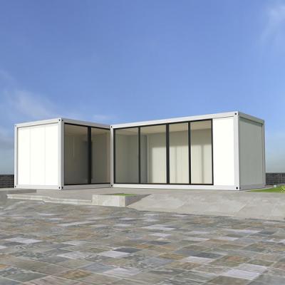 China Zontop Morden Modular  Stackable Flat Pack Prefabricated  Storage 20ft Container Home For Sale for sale