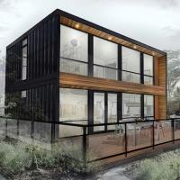 China Zontop Modern Frame Cheap  Easy Assemble 2 Story China Prefabricated Prefabricated Cheap Living House Container House for sale