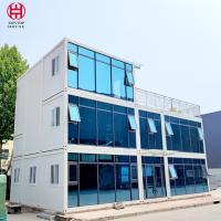 China Zontop Ready Modern Easy Assemble Resort  2 Room Prefabricated Steel Modular Container Prefab Houses Homes for sale