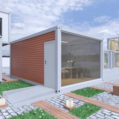 China Zontop Modern Luxury  Easy Assemble Steel Prefabricated 2 Story Frame 20ft 40 Ft  3 Bedroom Prefab Modular Modern Homes for sale