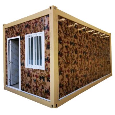 China Zontop modern luxury  easy assemble steel prefabricated 2 story frame 20ft 40 ft  shipping container house for sale