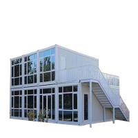 China Zontop China Morden  Low Cost Prefabricated Home  Building Flat Pack Container Office House for sale