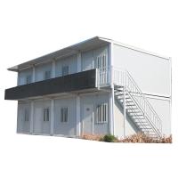 China Zontop Modern Luxury  Easy Assemble Steel 20ft And 40ft Two Storey Luxury 2 Or 4 Bedroom Prefab House Container for sale