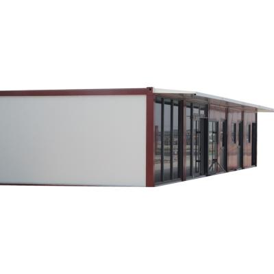 China Zontop Modern Luxury  Easy Assemble Steel Living 3 Bed Room  Prefab Small House Luxury Modular Prefab House Home for sale