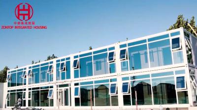 China Zontop Modern Flat Pack Portable Living 40ft Luxury China Prefab Homes 3 Bedroom  Prefabricated Container House for sale