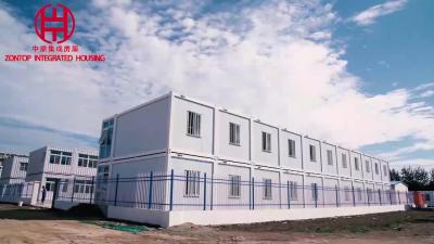 China Zontop 20ft 40ft Luxury Modern Steel Portable Stackable 3 Bedroom China Shipping Prefab  Container  Home House for sale