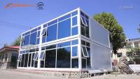 China Zontop 20ft 40ft Luxury Modern Steel Portable Stackable 20 Foot Flat Pack Container Prefabricated House Prefab Home for sale