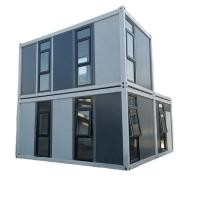 China Zontop Modern Luxury  Easy Assemble Steel Manufactured Prefabricated Resort  2 Story Prefab Modular House for sale