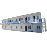 China Zontop Modern Luxury Quick Concrete Construction Complete Large Modular Prefab Glass House for sale