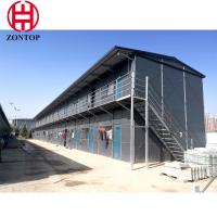 China Zontop Modern Luxury Quick Concrete Construction Complete Large Modular Prefab  House for sale