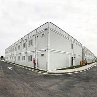 China Zontop Modern Flat Pack Portable Living 40ft Luxury China Prefab Homes 3 Bedroom  Prefabricated Container House for sale