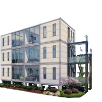 China Zontop Modern Living 40ft Luxury Flat Pack China Prefab Homes Bolt  Prefabricated Expandable Container House for sale