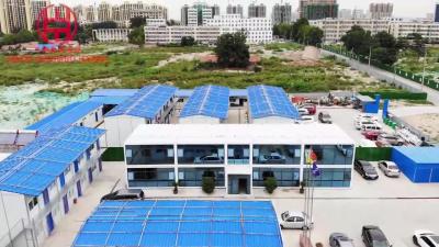 China Zontop Modern Luxury Quick Concrete Construction Complete Large Earthquake Prefab House Modular Home for sale