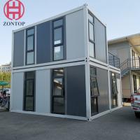 China Zontop Luxury Resort Apartment Modular Prefabricated Modern Design Living House Prefab Flat Pack Container Home for sale