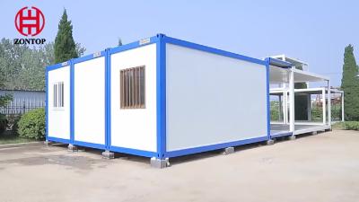 China Zontop China prefab  Low Cost Best Quality Modern Design  Portable  Prefab Container House Home for sale