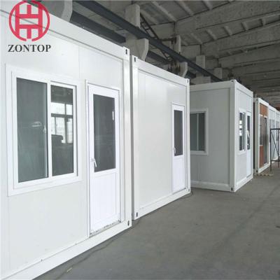 China Zontop Modern Finished Portable  Easy Assemble Steel Manufactured Prefabricated  Container Homes for sale