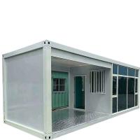 China Ontop 20ft 40ft Luxury Modern Portable Modern Modular Steel Frame Steel  Portable Modular Homes Container Houses for sale