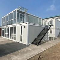 China Zontop Modern Luxury Quick Concrete 20ft 40 Ft  Ready Design 3 Bedroom 20 Ft Container House Prefab Container House for sale