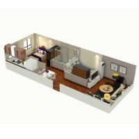 China Zontop  Portable Prefabricated  Shipping Prefab Home Container Modular House for sale