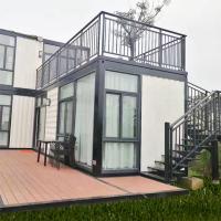 China Zontop china Low price two storey three bedroom living prefab 20ft container house for sale
