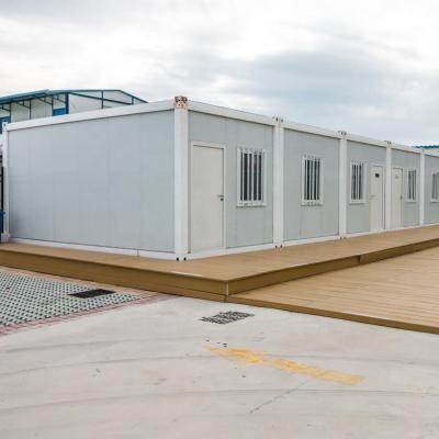 China Zontop  Low cost two storey three bedroom luxury 20ft living container house prefab house for sale