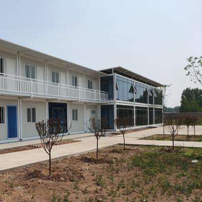 China Zontop China Factory  Resistant Cheap Flat Prefab Container House Home for sale