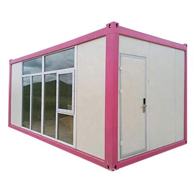 China Zontop chian factory Flat Pack modular prefab  House 5 Bedrooms with Container House for sale