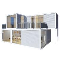 China Zontop  Modern Living Portable 20 Ft 40ft Luxury China Prefab Homes Bolt  Prefabricated Container House for sale