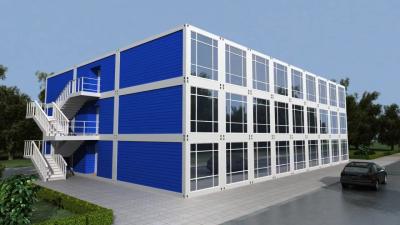 China Zontop  Luxury 40 Feet Stackable Flat Pack Fully Furnished Prefabricated  Storage Prefab  Container  Home House for sale