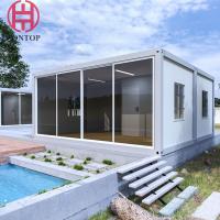 China Zontop Modern Luxury  Easy Assemble Steel Manufactured Prefabricated Resort  2 Story Prefab Modular House for sale